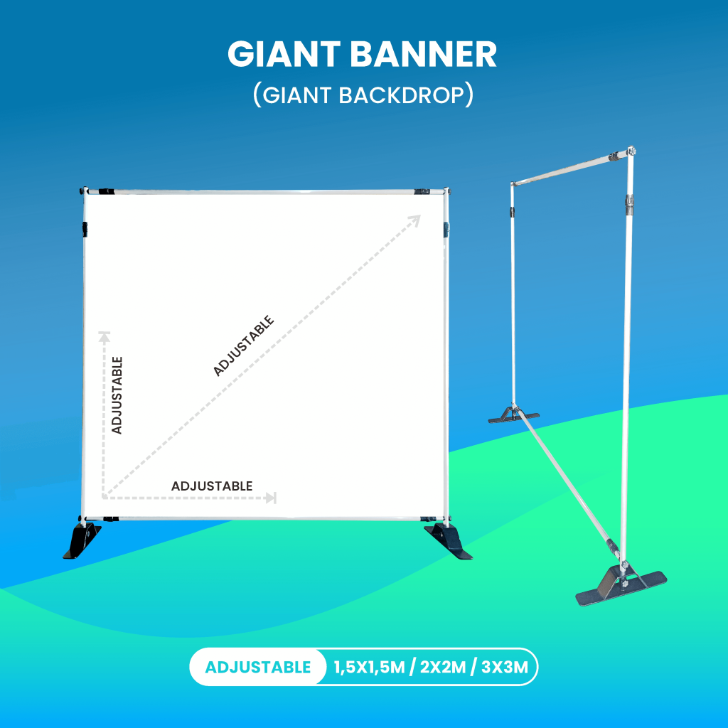 Giant Banner Backdrop https://sdisplay.co.id/ - Backdrop Rangka Aluminium