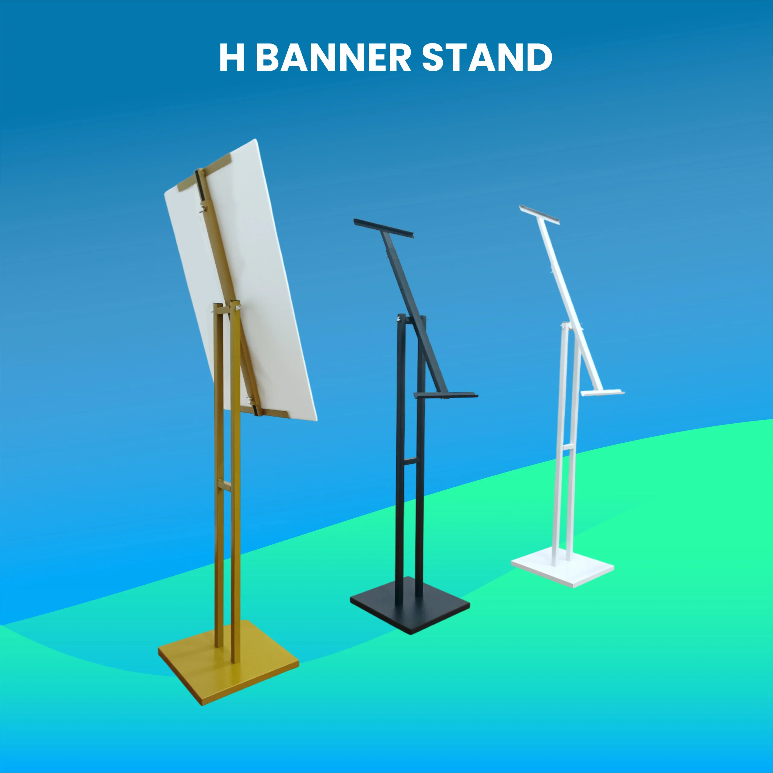 H Banner Stand
