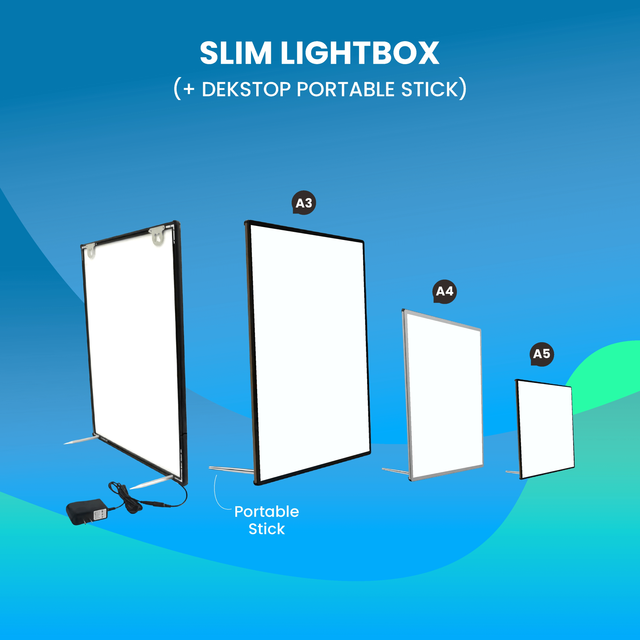 Slim Lightbox Stick Portable https://sdisplay.co.id/