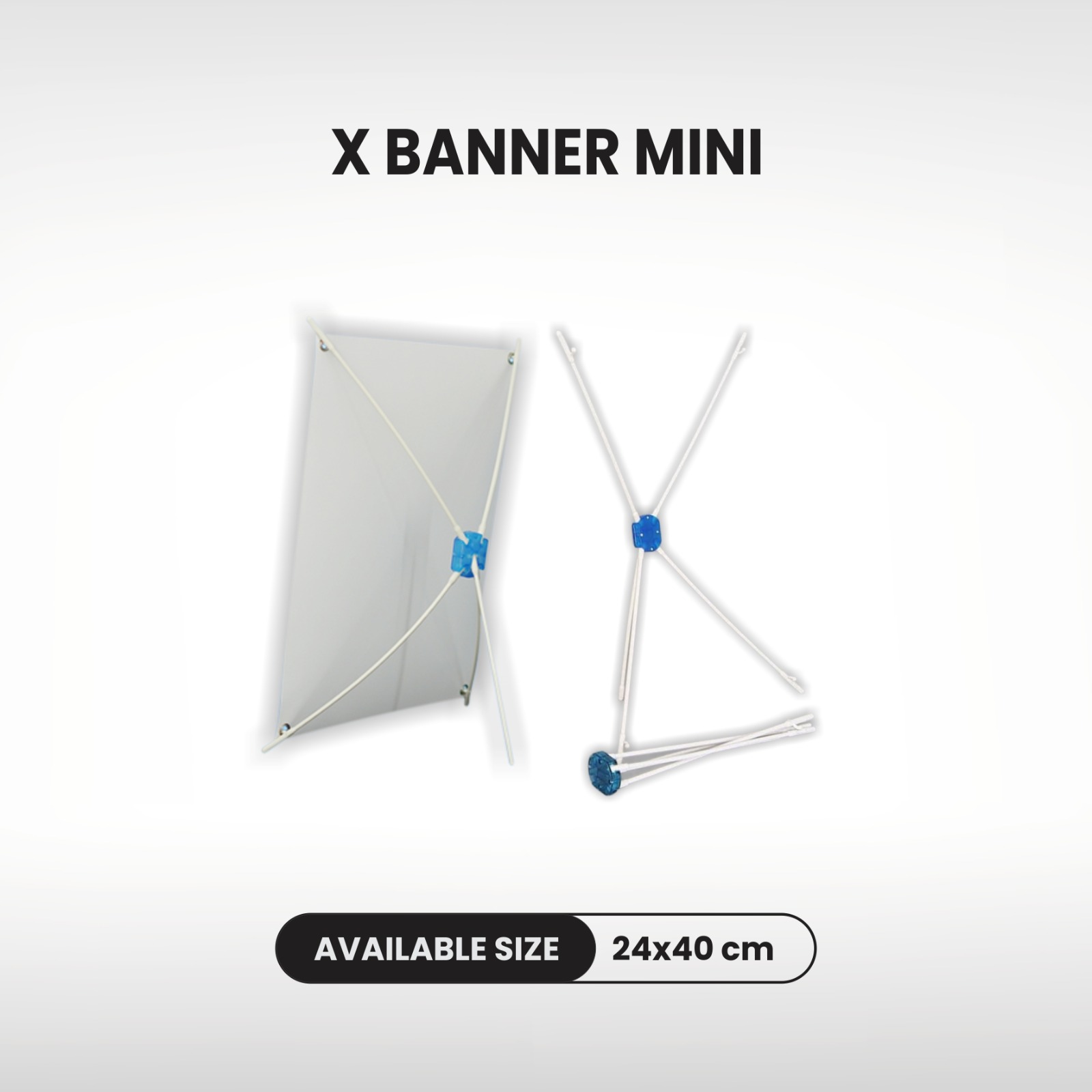 X Banner Mini – Sumber Display Dunia